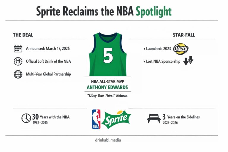 Sprite Steals the Court: Coca-Cola Snatches NBA Sponsorship Back From