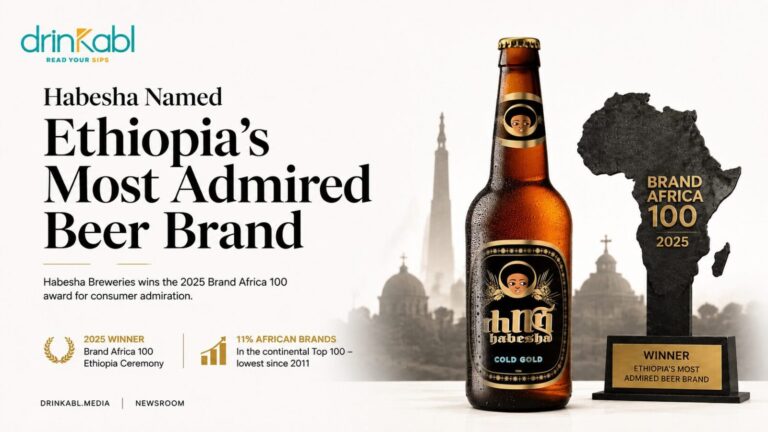Habesha Named Ethiopia's Most Admired Beer Brand